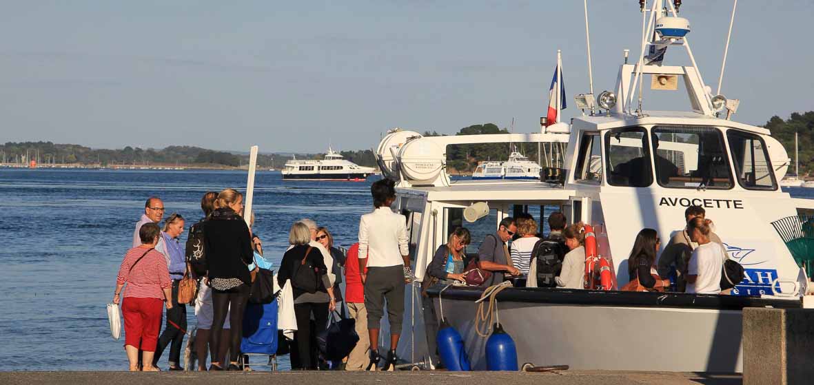 Croisière tour du Golfe du Morbihan avec escale sur l'île d'Arz Croisière tour du Golfe du Morbihan avec escale sur l'île d'Arz